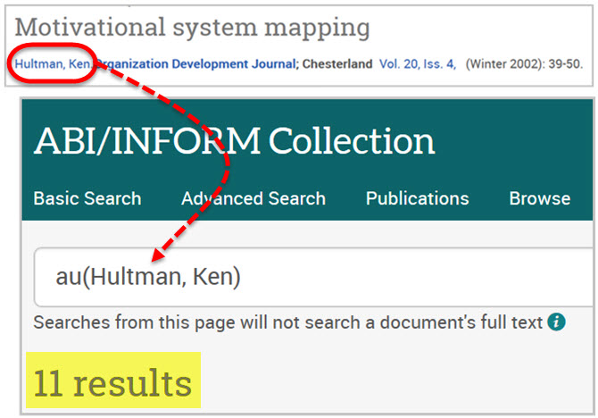 Finding Author Information